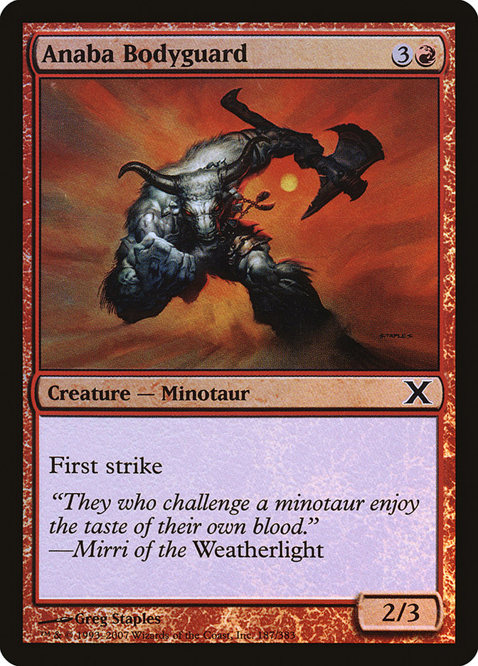 Anaba Bodyguard - mtg.wtf
