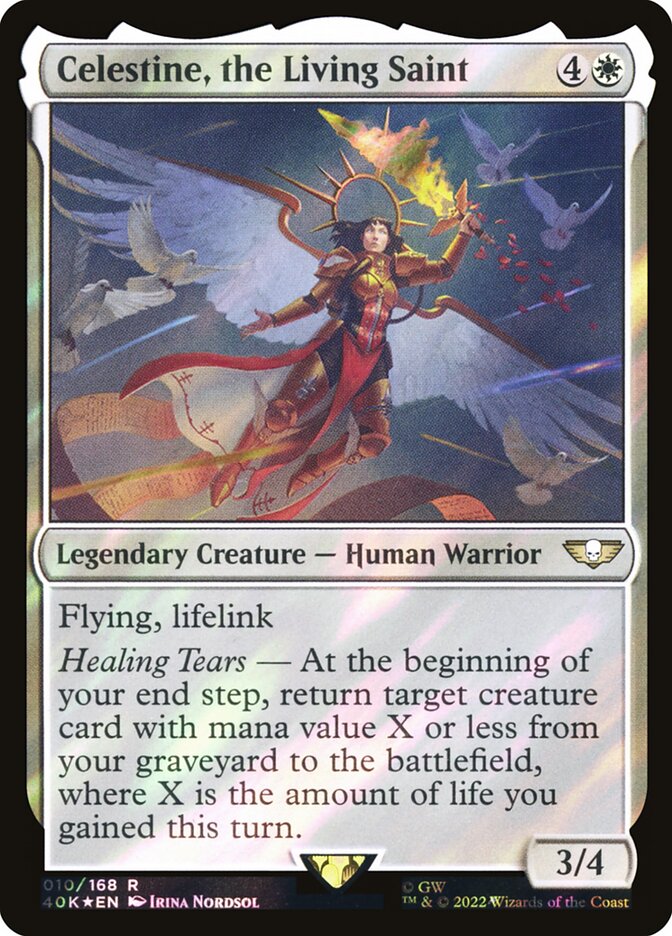 Celestine, the Living Saint - mtg.wtf