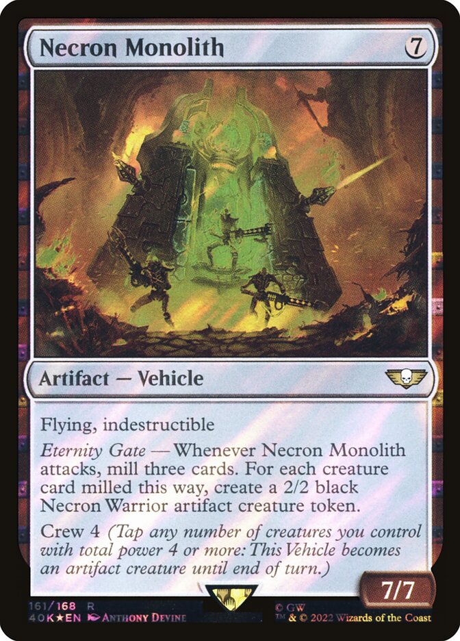 Necron Monolith - mtg.wtf