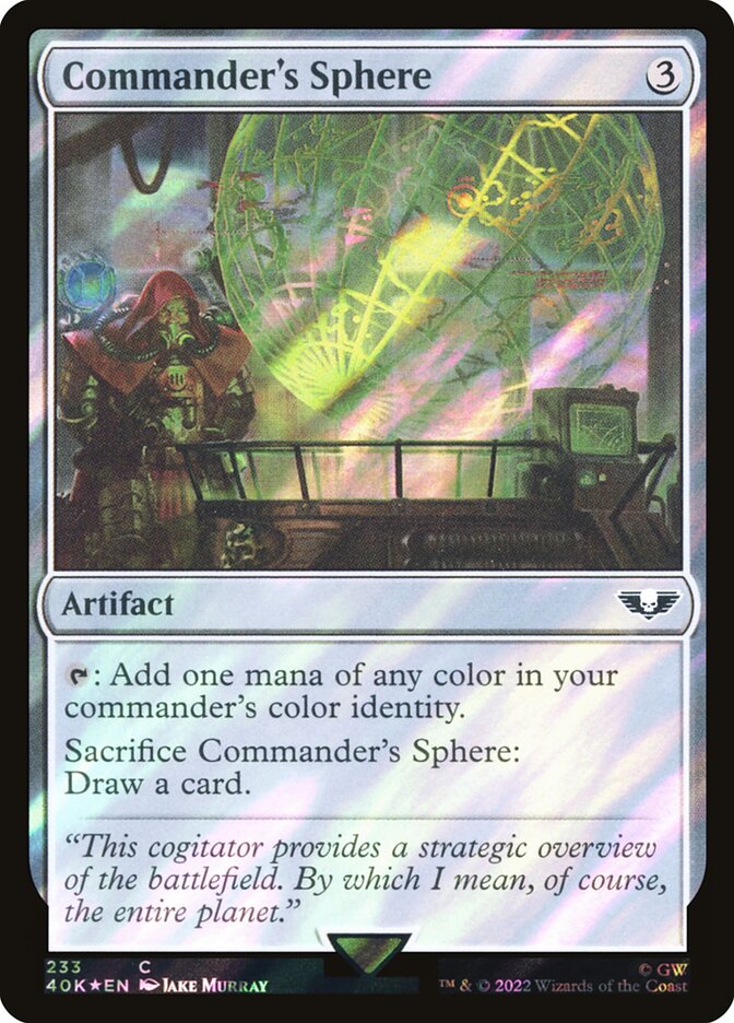 Commander's Sphere - mtg.wtf