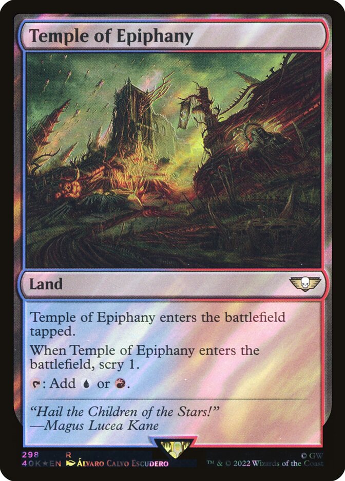 Temple of Epiphany - mtg.wtf