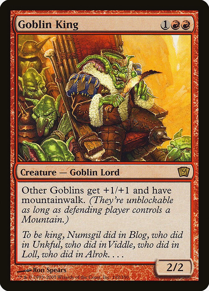Goblin King - mtg.wtf